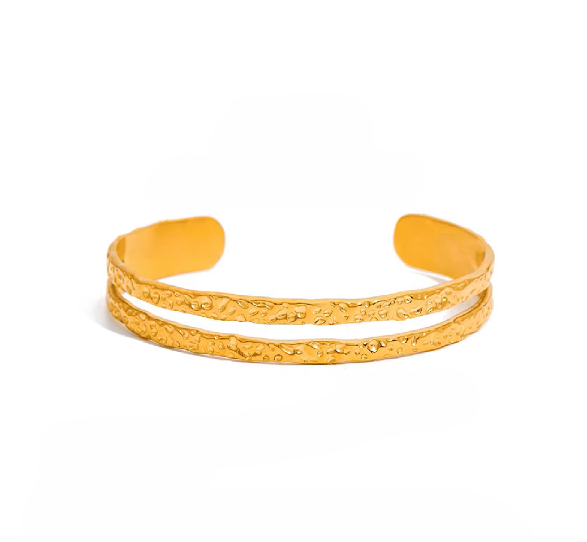 Sola Gold Cuff Bangle – Capella & Co.